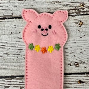 Pig Finger Puppets Pig Felt Finger Puppets Pig Family Finger Puppets ...