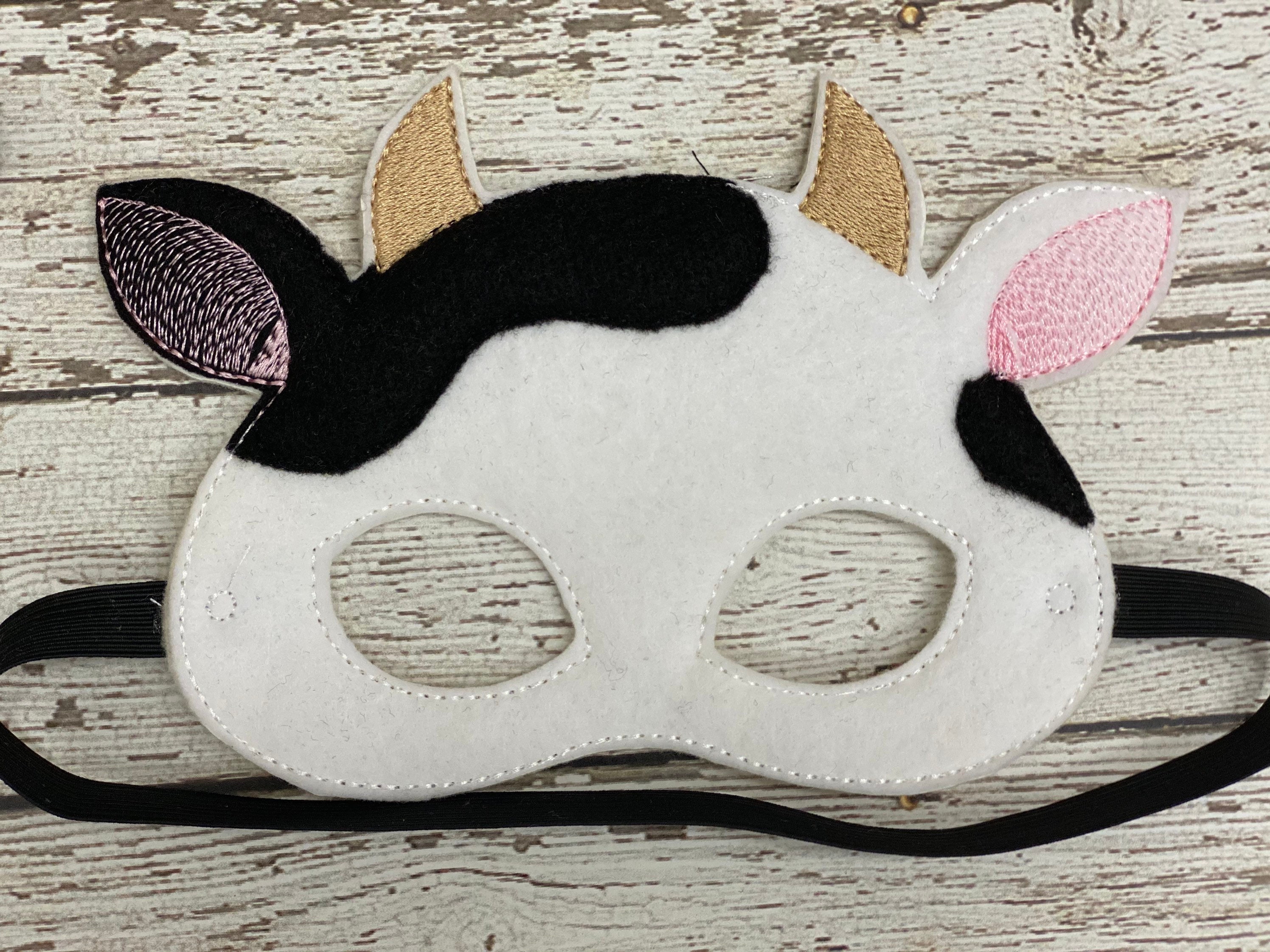 Cow Masks Cow Costume Child Masks Child Costumes Farm Animal - Etsy