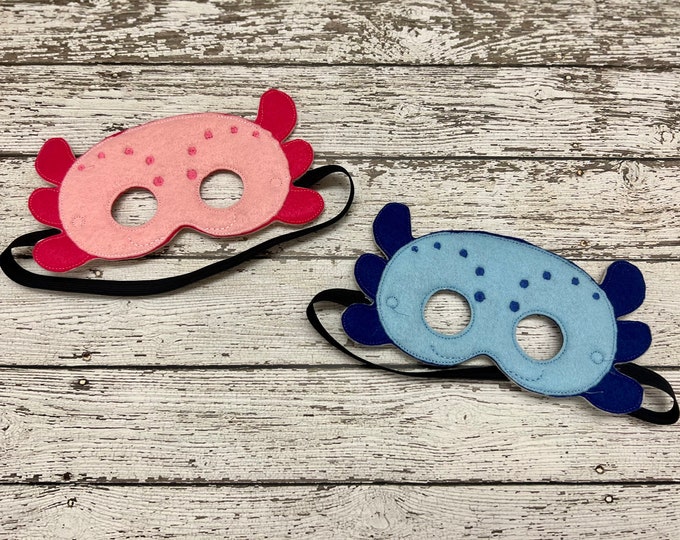 Axolotl Mask Axolotl Costume Mexico Salamander Mask Mexico Salamander ...