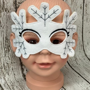 Snowflake Mask Snowflake Costume Winter Mask Winter Costume Snow ...