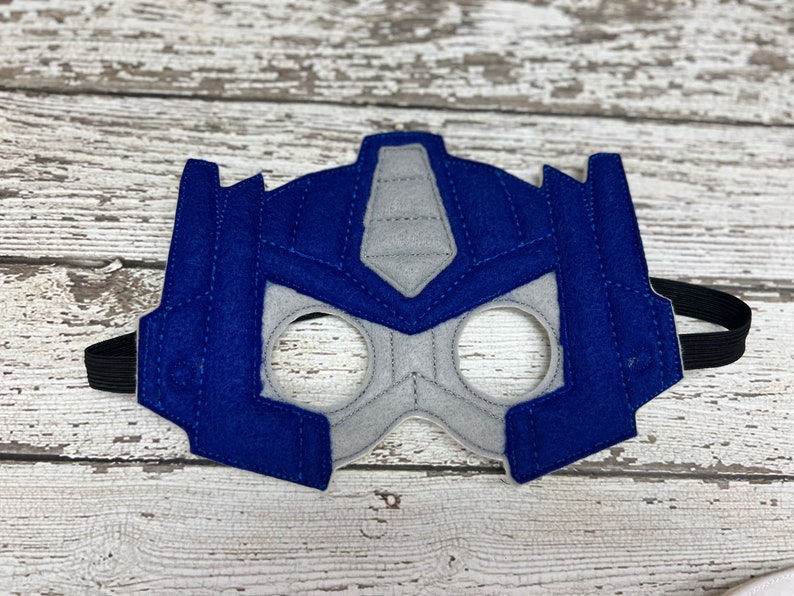 Robot Mask Robot Costume Blue Robot Mask Yellow Robot Costume | Etsy