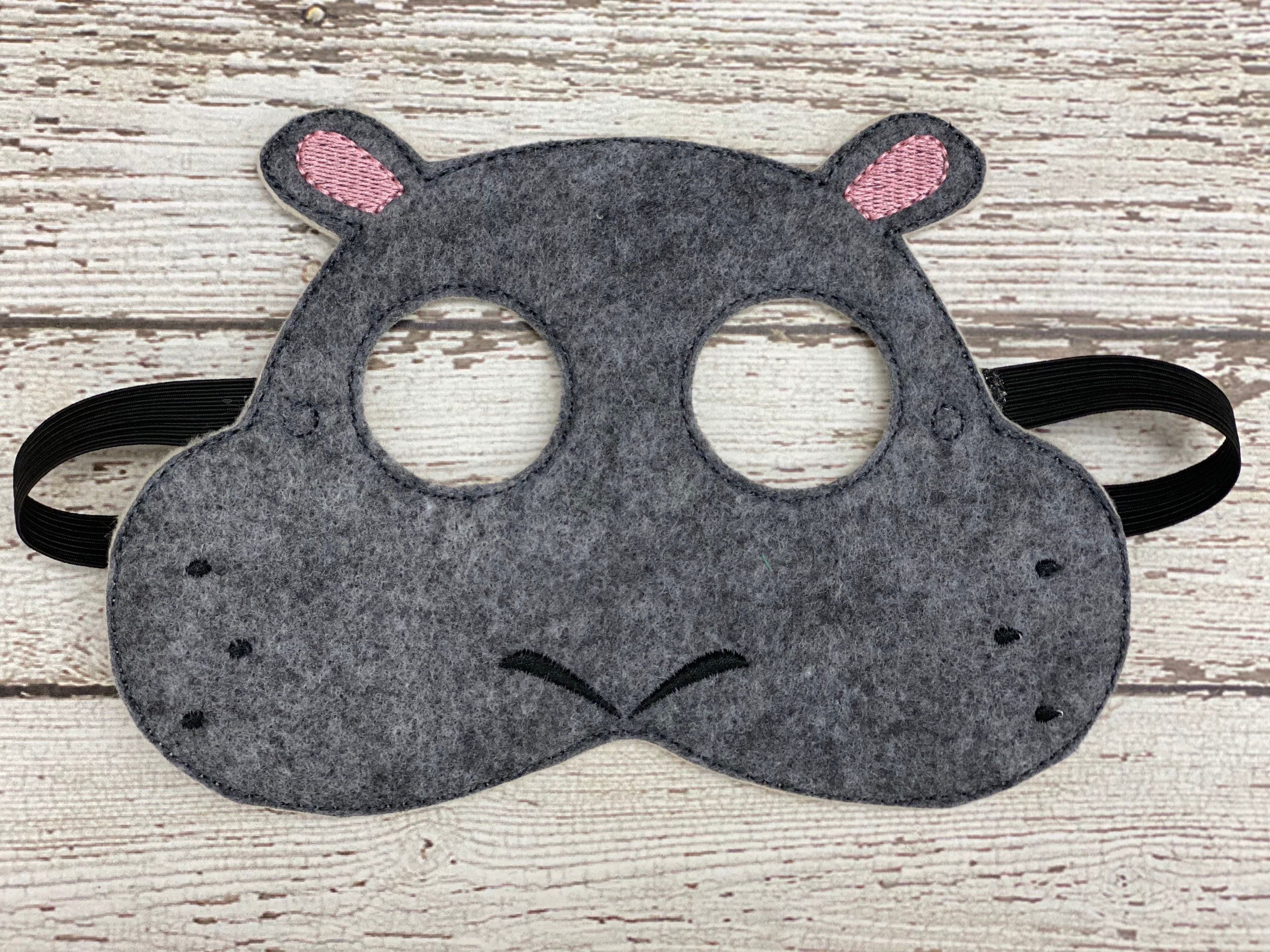 Hippo Mask Template