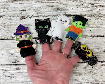 5 Little Bat Finger Puppets With Original Rhyme. Handcrafted - Etsy