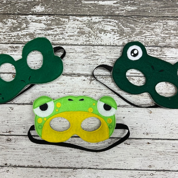 Frog Mask - Etsy