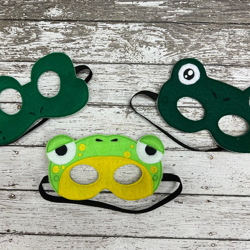 Frog Mask - Etsy