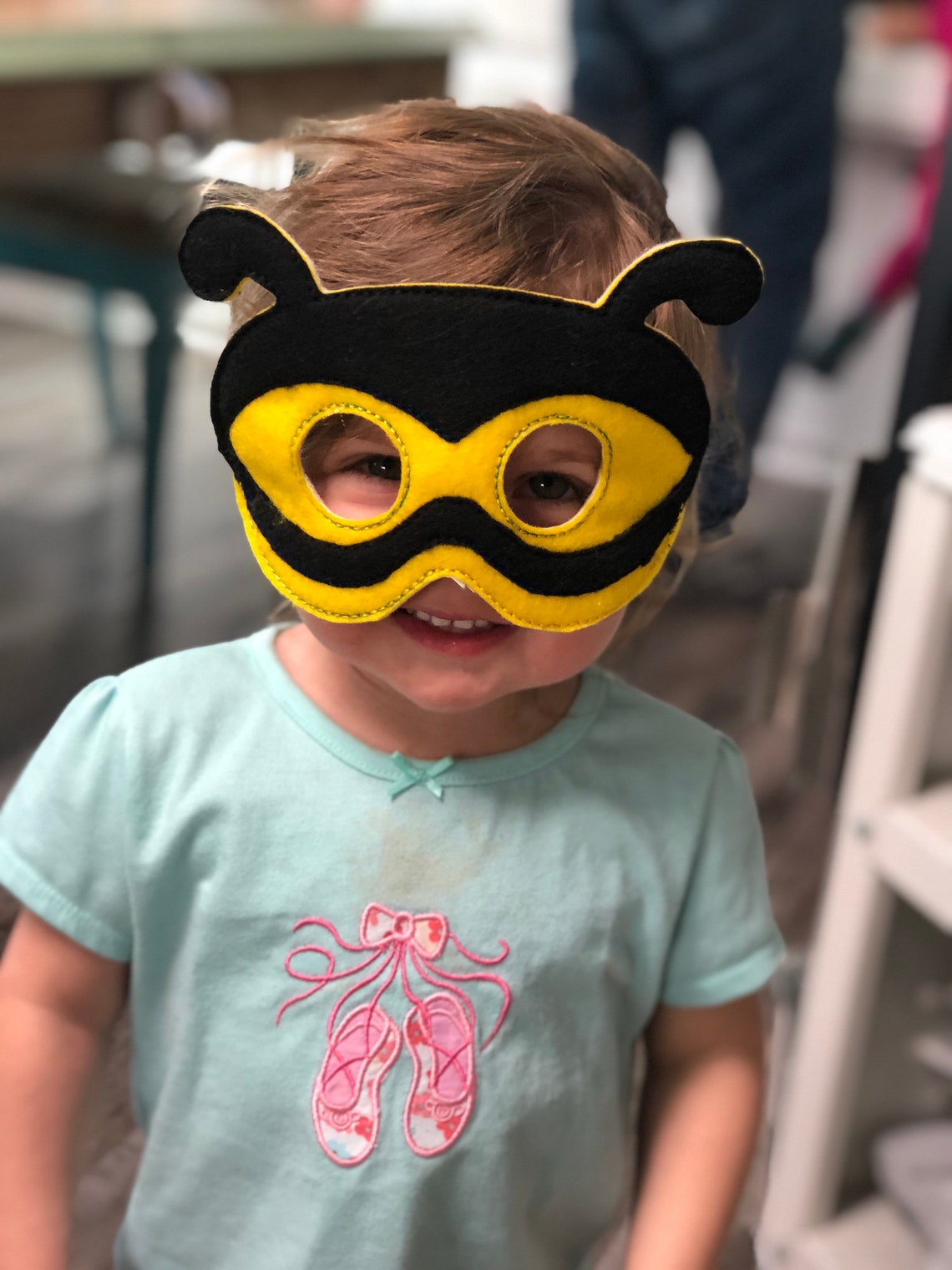 Bumble Bee Mask Bee Mask Bee Costume Insect Mask Queen Bee | Etsy
