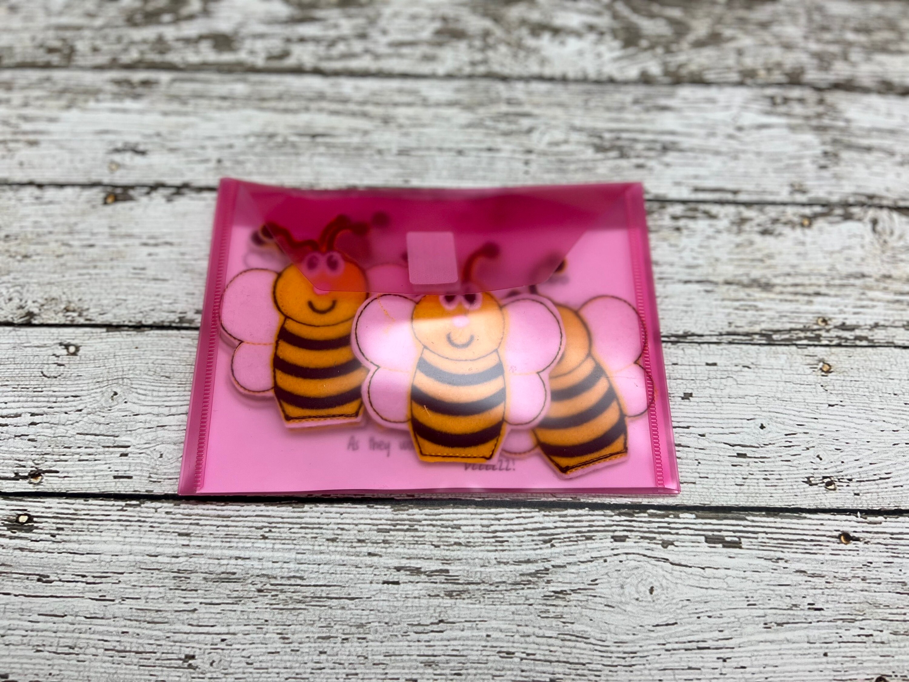 Bees Finger Puppet Set Felt Finger Puppets for Kids Handmade - Etsy