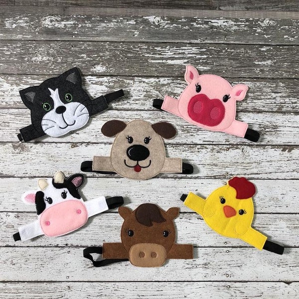 Farm Animal Mask - Etsy