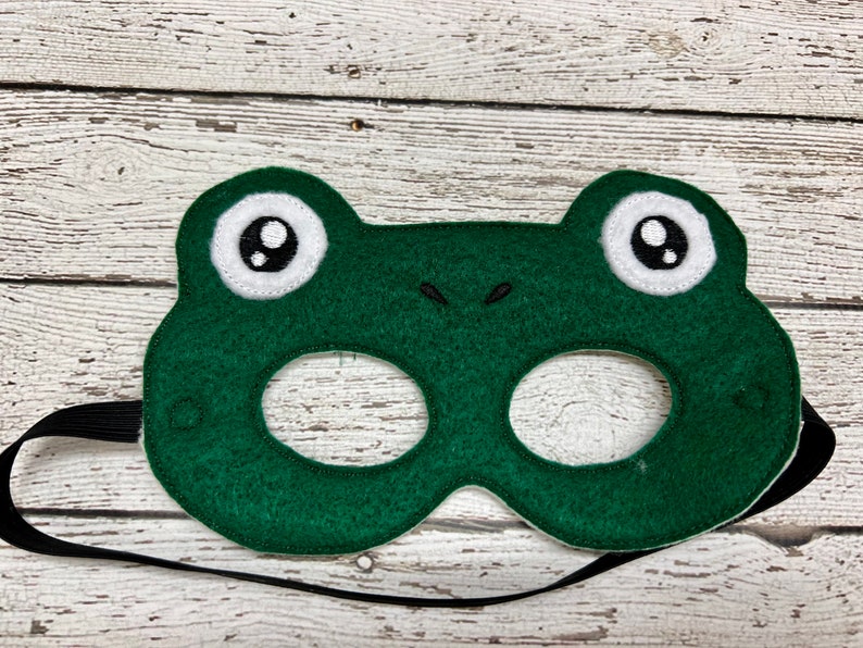 Frog Masks Toad Felt Masks Animal Mask Frog Costume Toad | Etsy