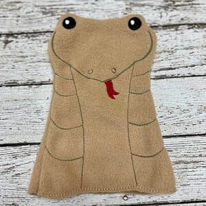 50 % OFF Snake Hand Puppet Snake Puppet Snake Fleece Handpuppet Soft ...