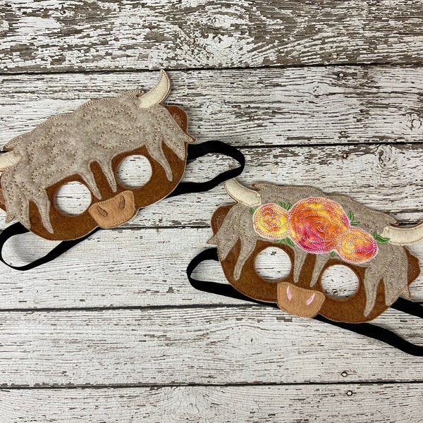 Cow Mask - Etsy