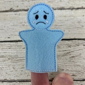 Expressive Emotion Finger Puppets Set | Delightful Story Time Props ...