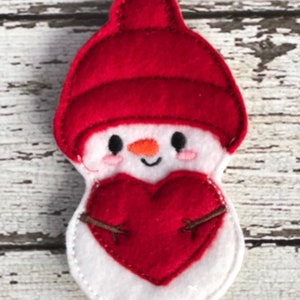 Snowman Finger Puppet Set Felt Finger Puppets for Kids Handmade Finger ...