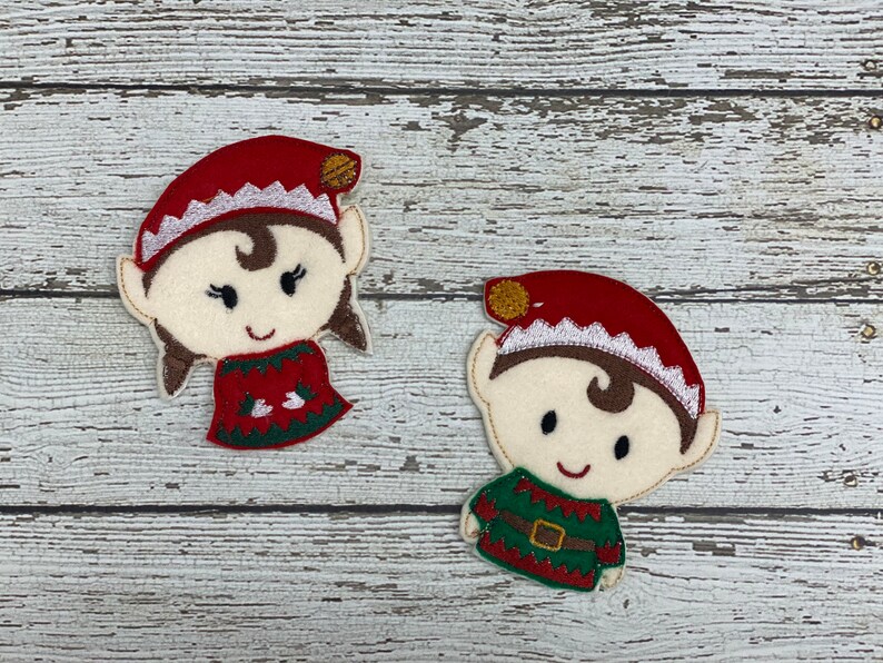 Elf Finger Puppets Girl Elf Puppet Boy Elf Puppet Elf Stocking Stuffer ...
