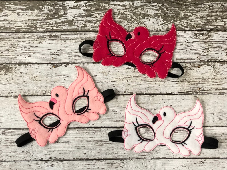 Flamingo Mask Flamingo Masks Pink Flamingo Mask Halloween Halloween ...