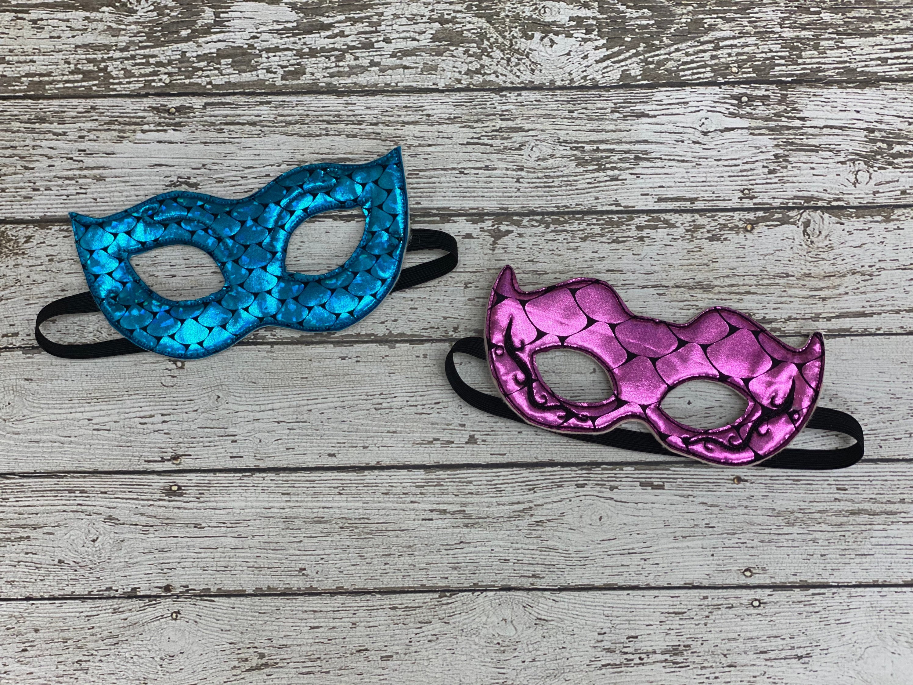 Mermaid Felt Masks Mermaid Mask Mermaid Costume Ocean Costume | Etsy
