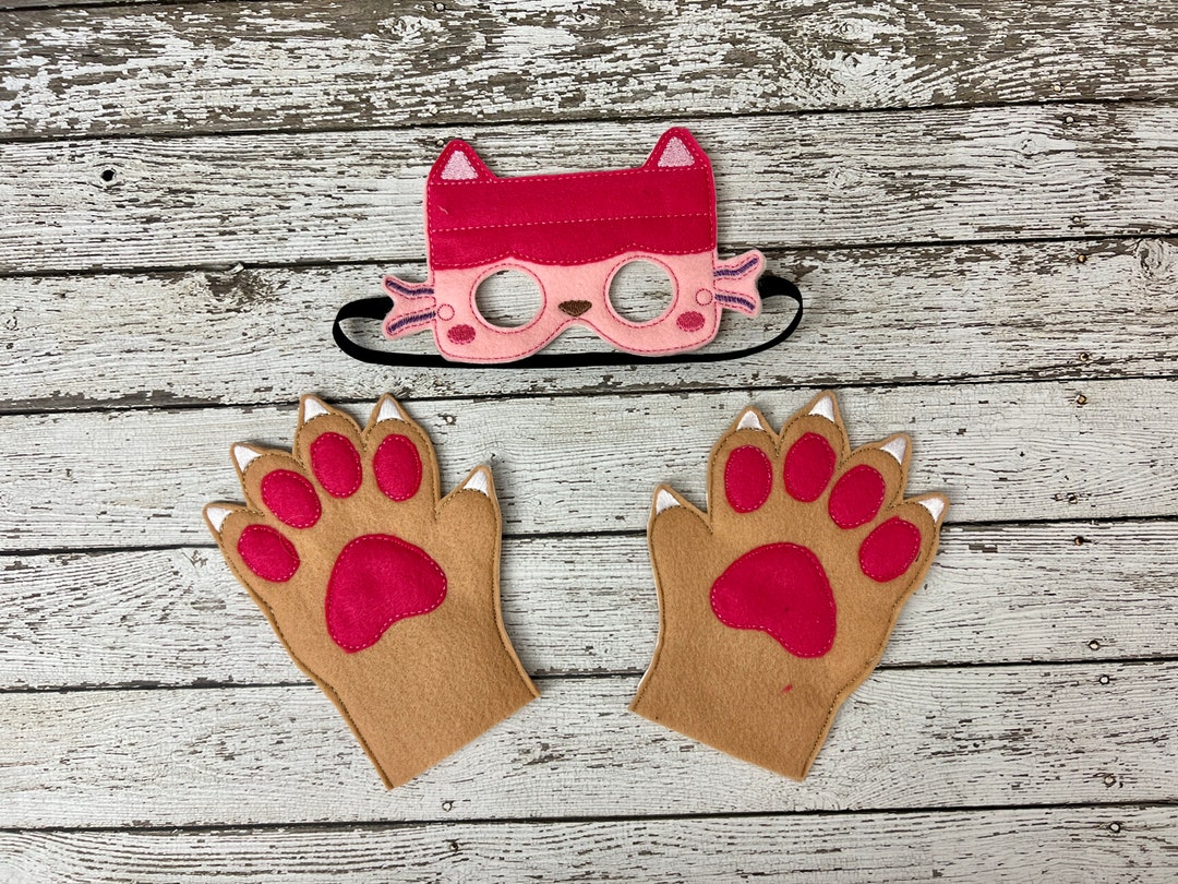 Pink Cat Costume Halloween Pink Cat Mask Halloween Cat Mask Pink Cat ...