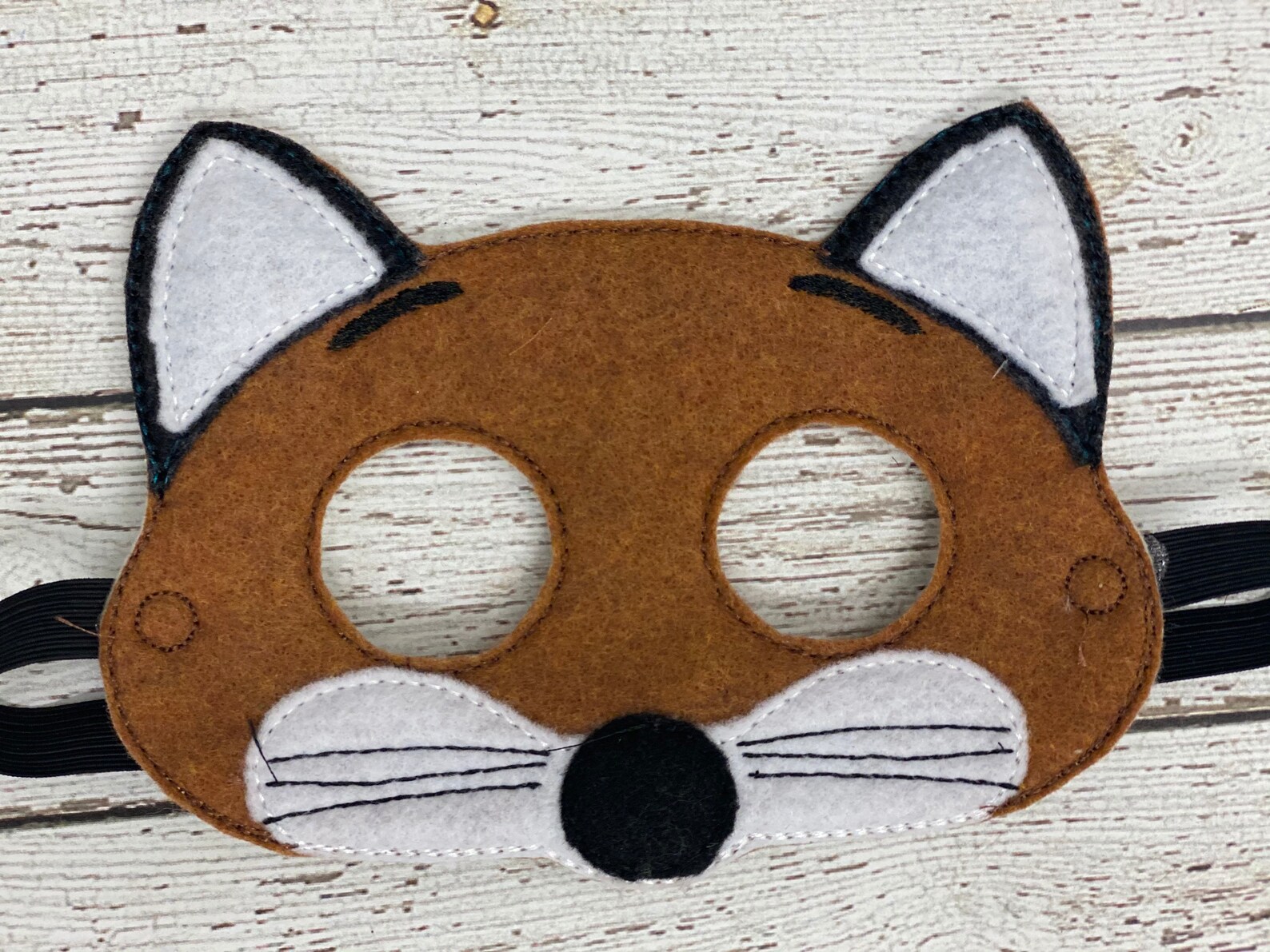 Fox Animal Mask Felt Fox Mask Kids Masks Kids Costumes Fox | Etsy