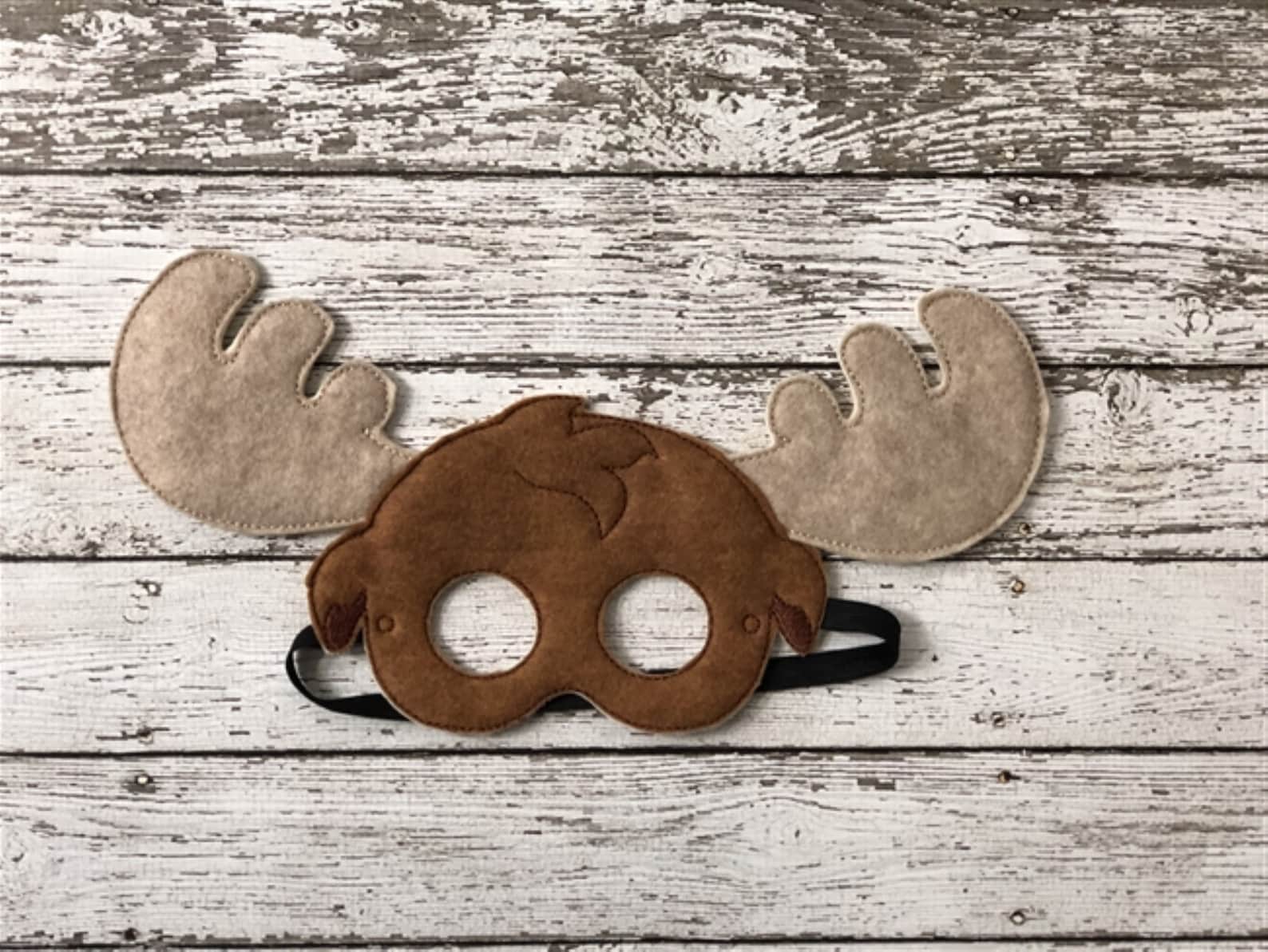 Moose Mask Elk Mask Woodland Animal Masks Kids Masks Kids | Etsy