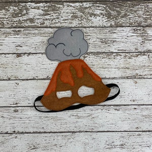 Volcano Mask Erupting Volcano Costume Volcano Halloween Costume Book ...