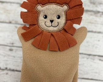 Lion Hand Puppet - Etsy