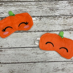 Pumpkin Sleep Mask Pumpkin Sleeping Mask Eye Mask Eye Pillow Blindfold ...