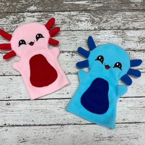 Axolotl Puppet - Etsy