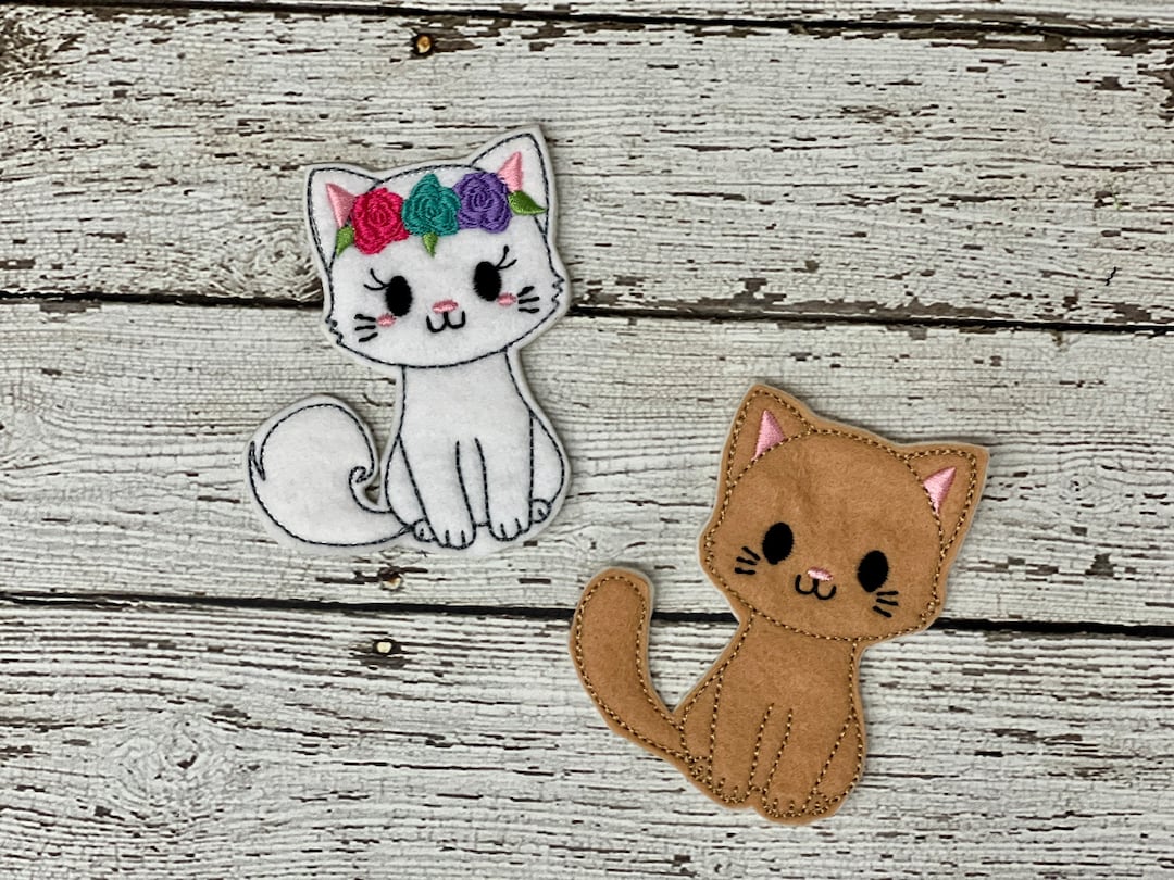 Felt Cat Finger Puppets: Storytime Pretend Play Toy - Etsy