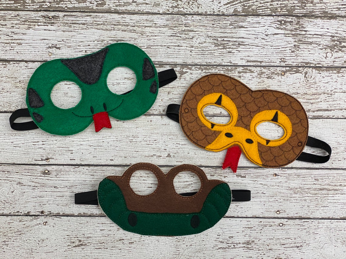 Snake Mask Snake Masks Snake Costume Halloween Halloween Mask - Etsy