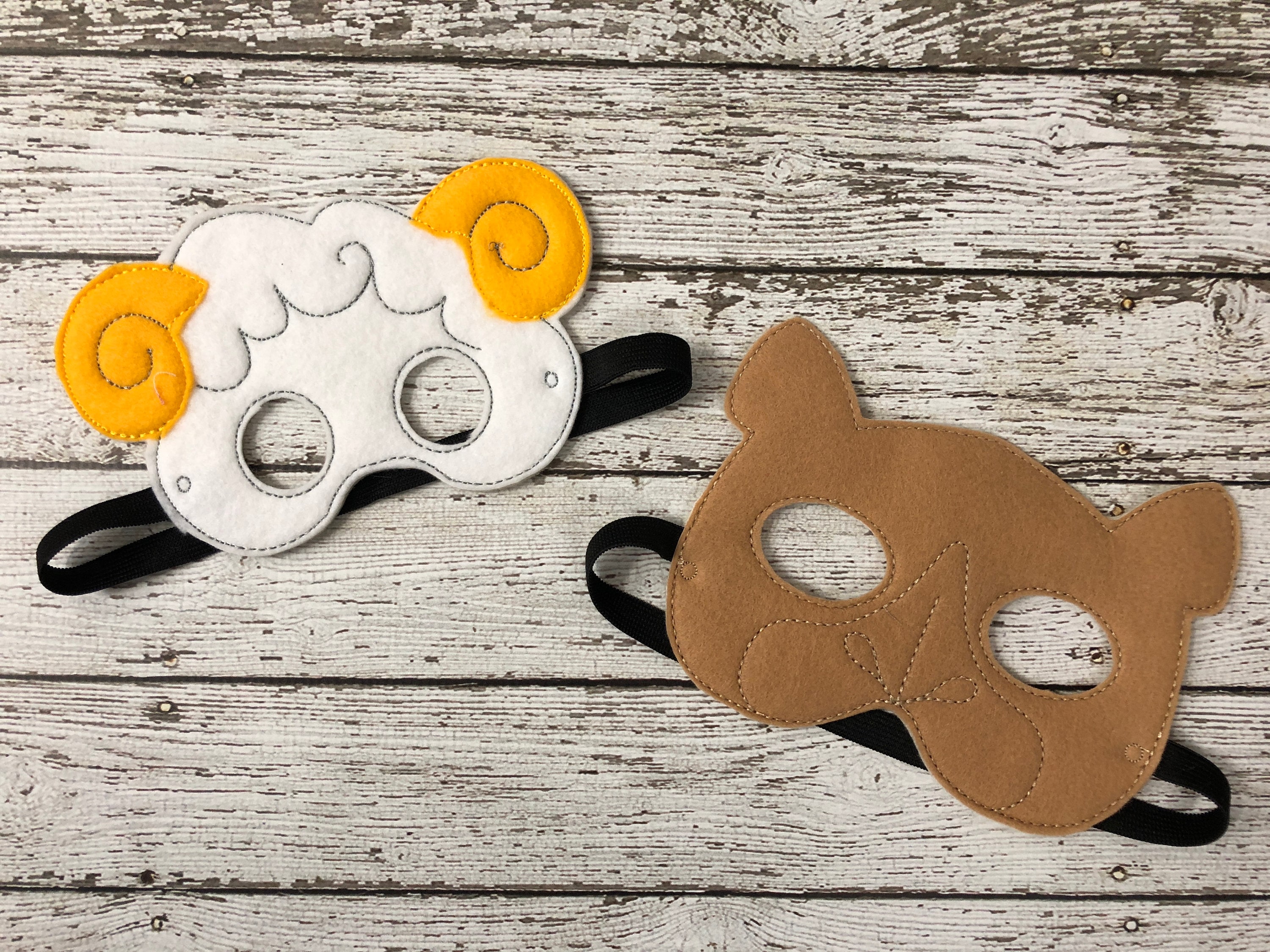 Nativity Felt Masks Nativity Costumes - Etsy