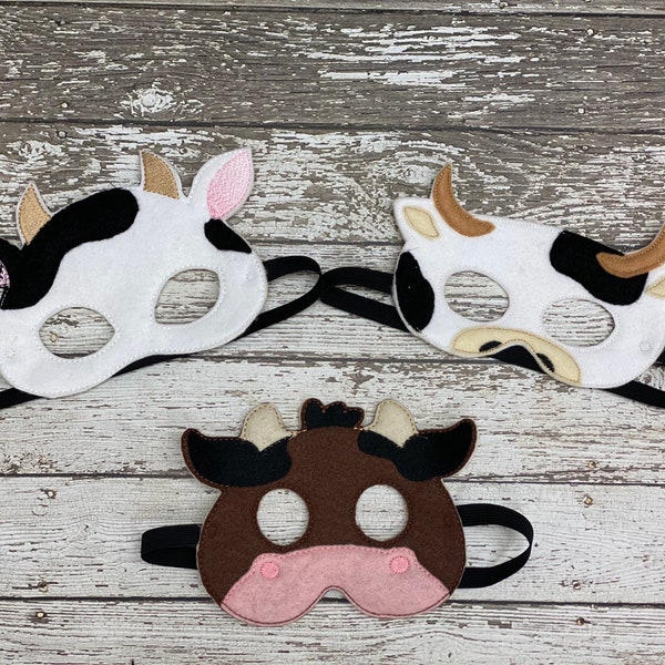 Cow Mask - Etsy