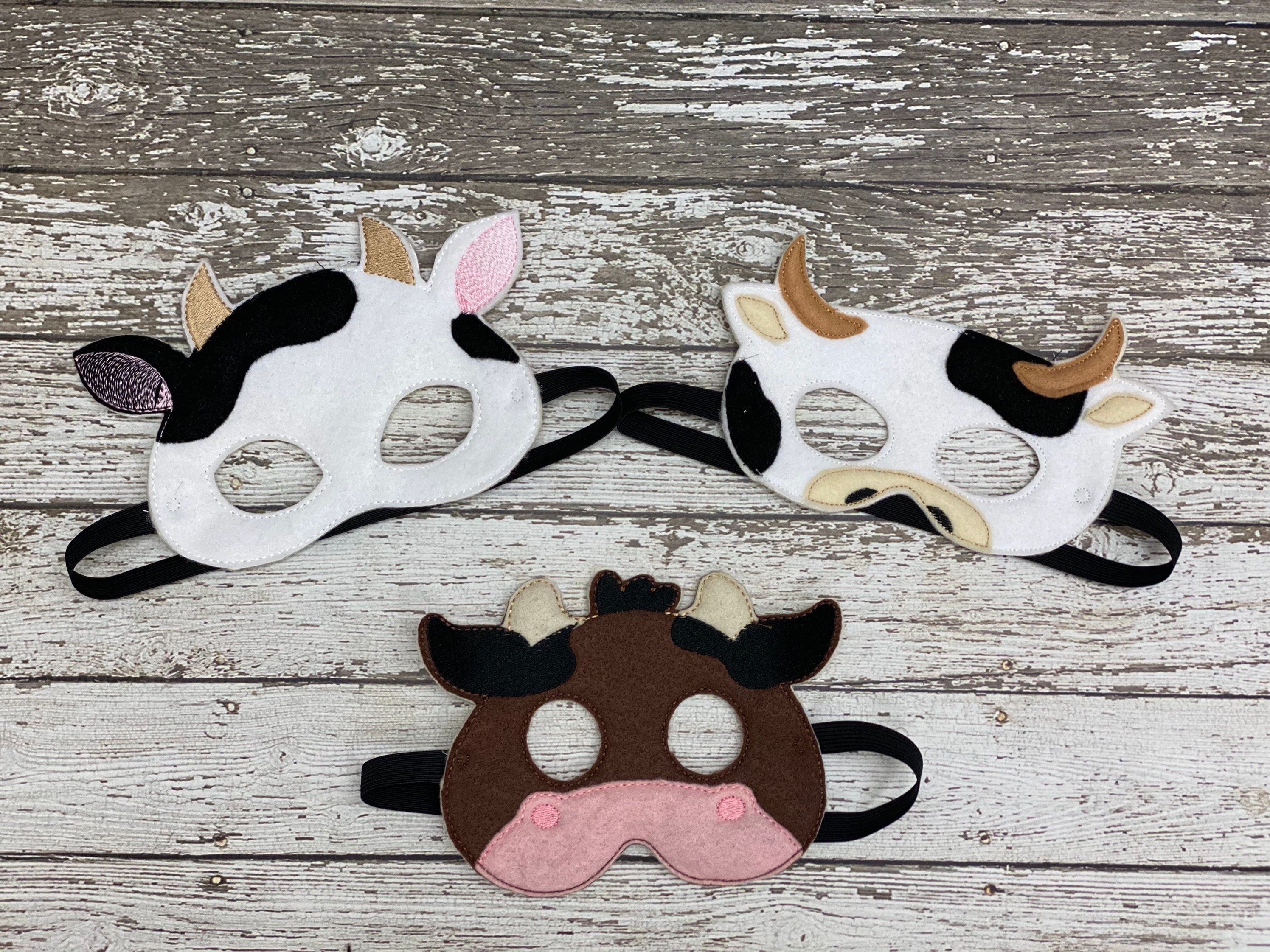 Homemade Cow Mask