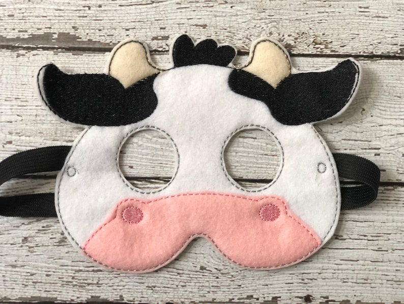 Farm Animal Felt Masks Farm Animal Costumes Farm Party Farm | Etsy