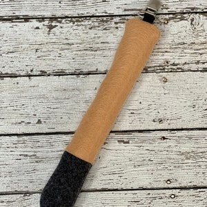 Embroidered Felt Hyena Costume Set - Mask, Mitts, and Tail - Spotted ...