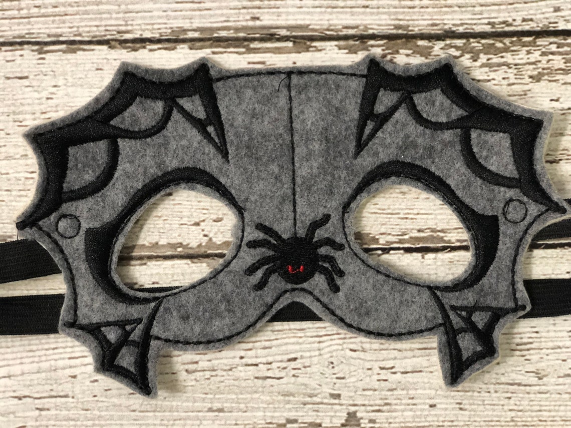 Spider Mask Bug Mask Insect Mask Halloween Felt Mask Spider | Etsy