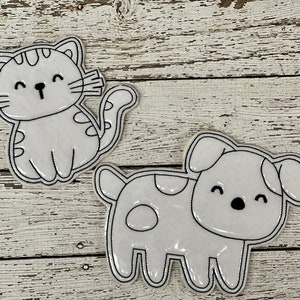 Farm Reusable Coloring Pages Farm Animals Busy Book Farm Quiet Book ...