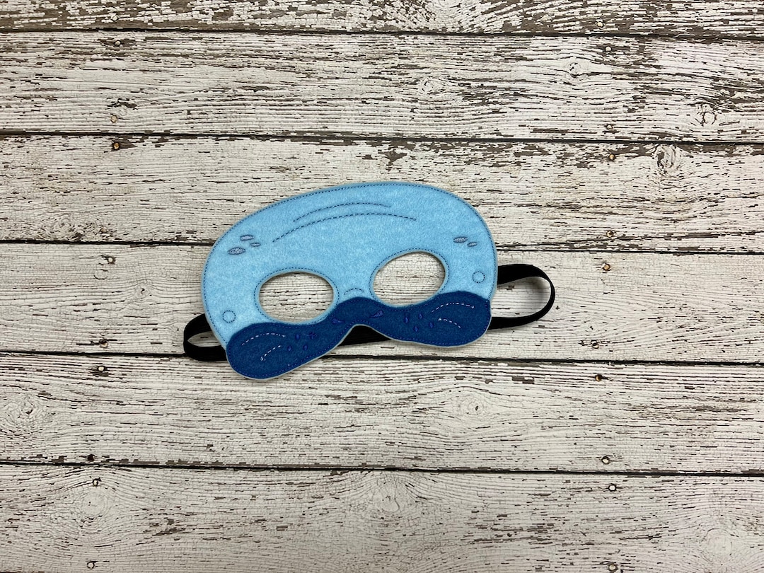 Manatee Mask: Felt Sea Cow Costume, Ocean Animal Dress-up - Etsy