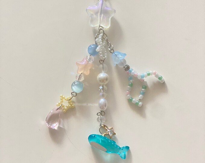 Sea/ocean Collection Beaded Keychains Cute, Aesthetic, Pretty, and Flow ...