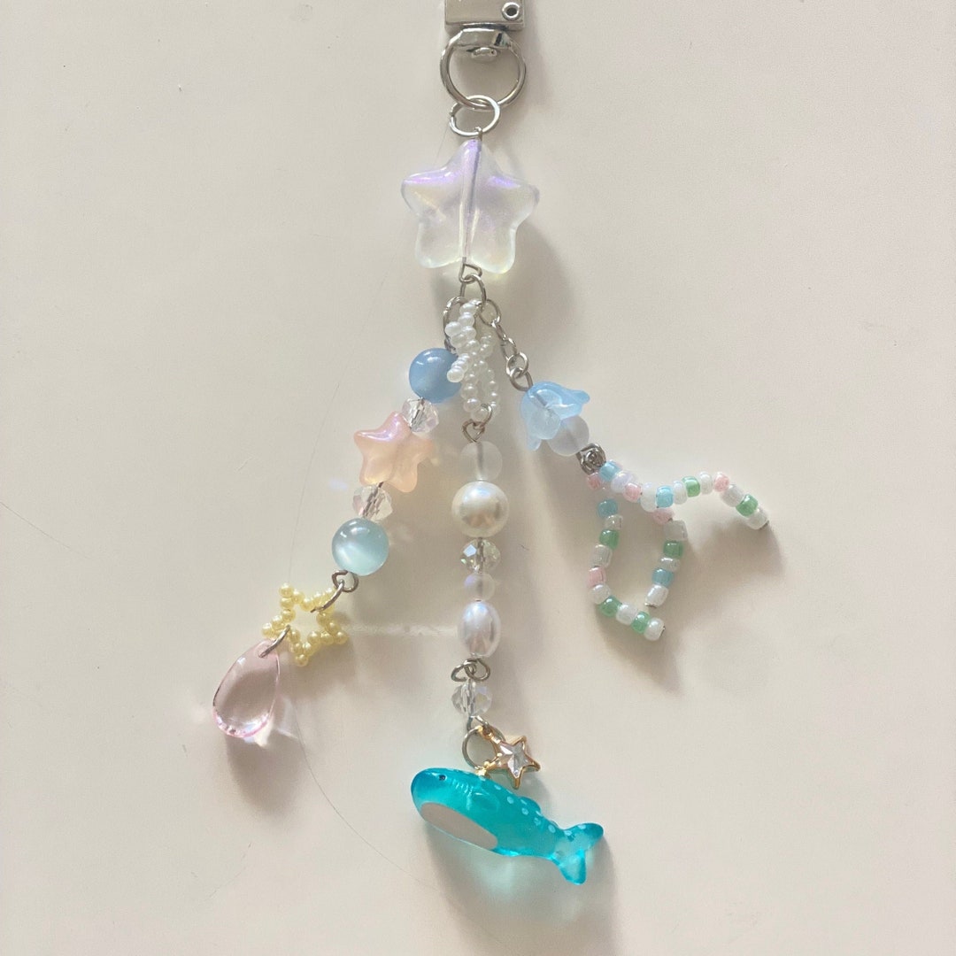 Sea/ocean Collection Beaded Keychains | Cute, Aesthetic, Pretty, and ...