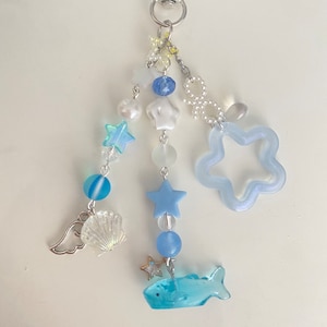 Sea/ocean Collection Beaded Keychains | Cute, Aesthetic, Pretty, and ...