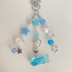 Sea/ocean Collection Beaded Keychains | Cute, Aesthetic, Pretty, and ...
