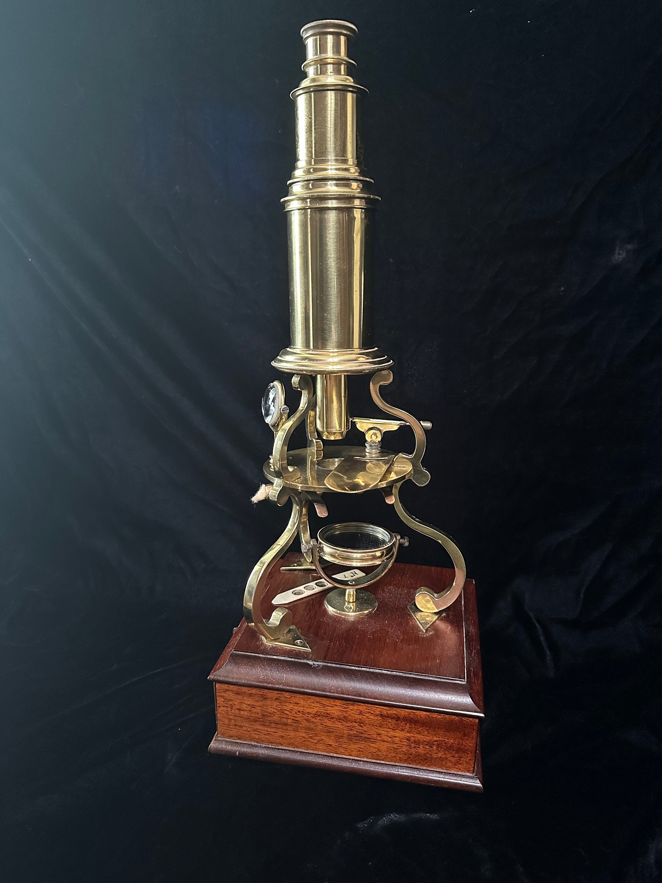 High-quality Reproduction of a Large Antique Culpeper Microscope With ...