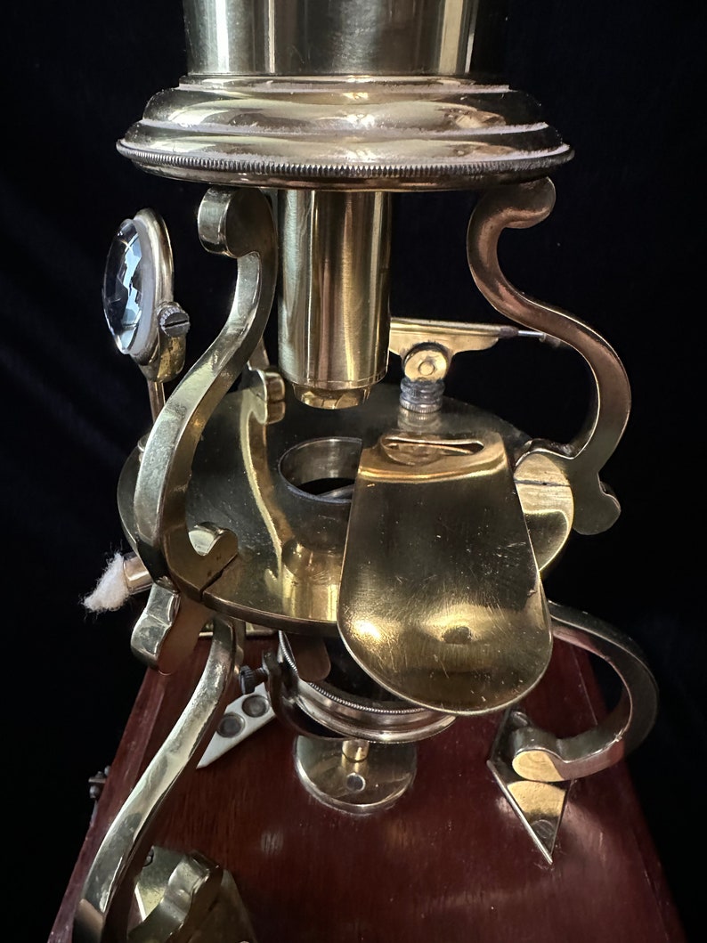 High-quality Reproduction of a Large Antique Culpeper Microscope With ...