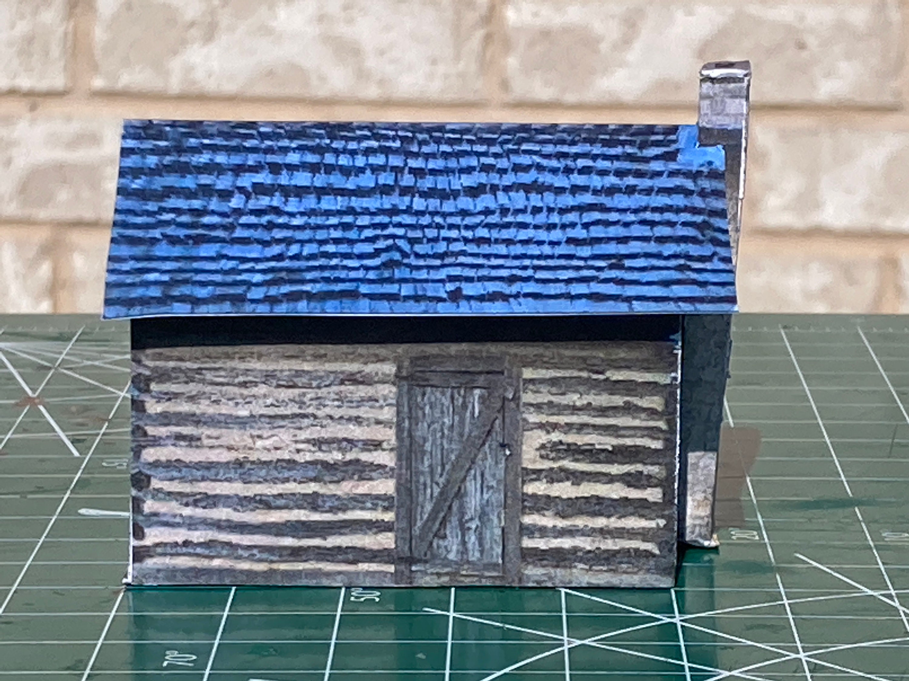 HO Scale Ferry Master's Log Cabin: Old West Miniature Model - Etsy