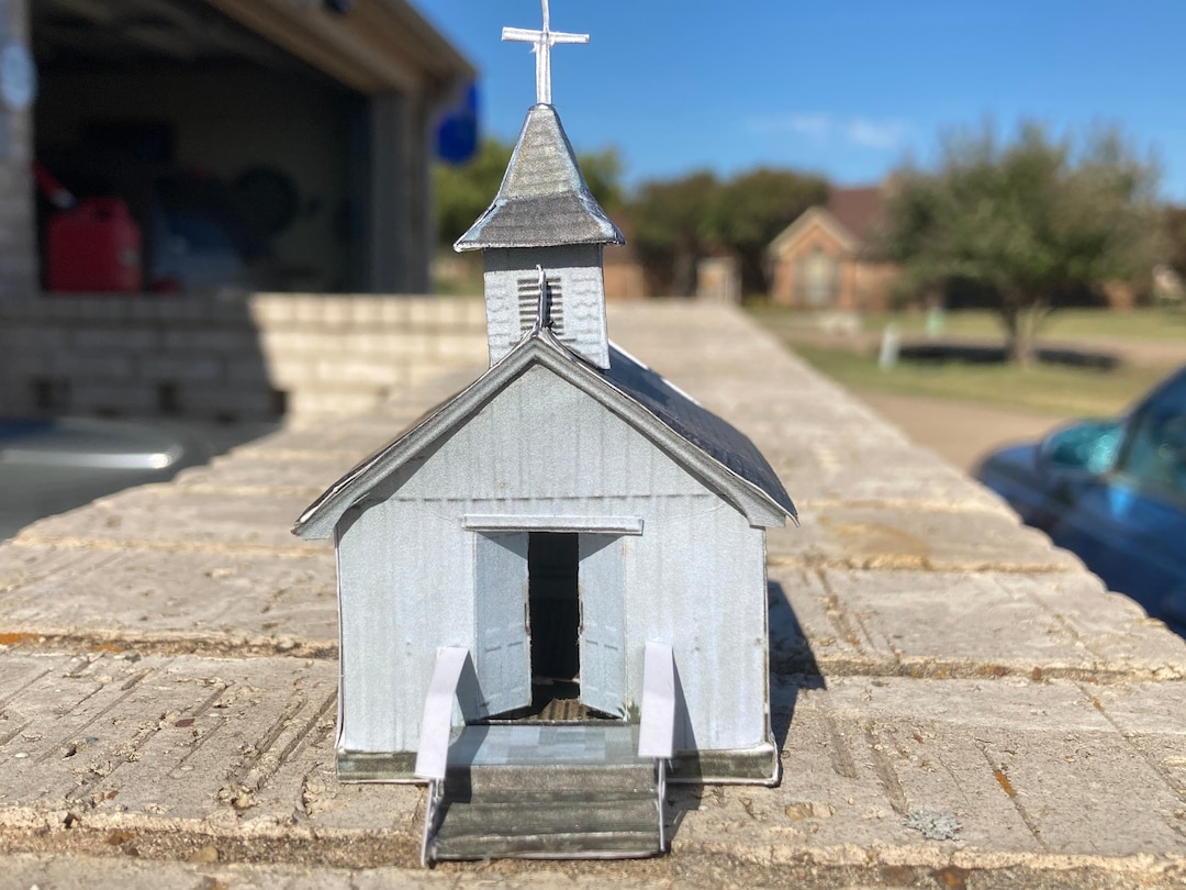 HO Scale St. Martin's Church Model: World's Smallest Catholic Church - Etsy