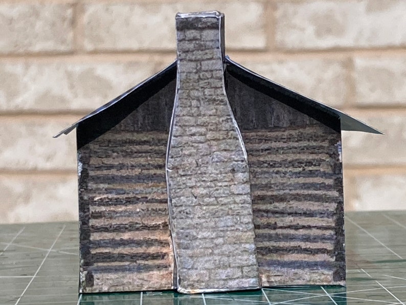 HO Scale Ferry Master's Log Cabin: Old West Miniature Model - Etsy