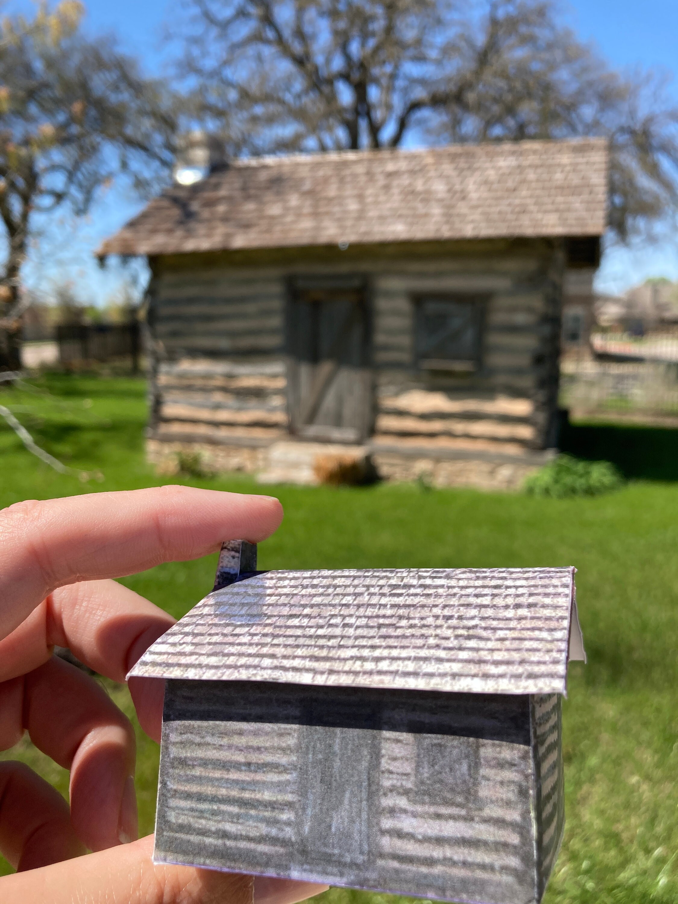 HO Scale Ferry Master's Log Cabin: Old West Miniature Model - Etsy