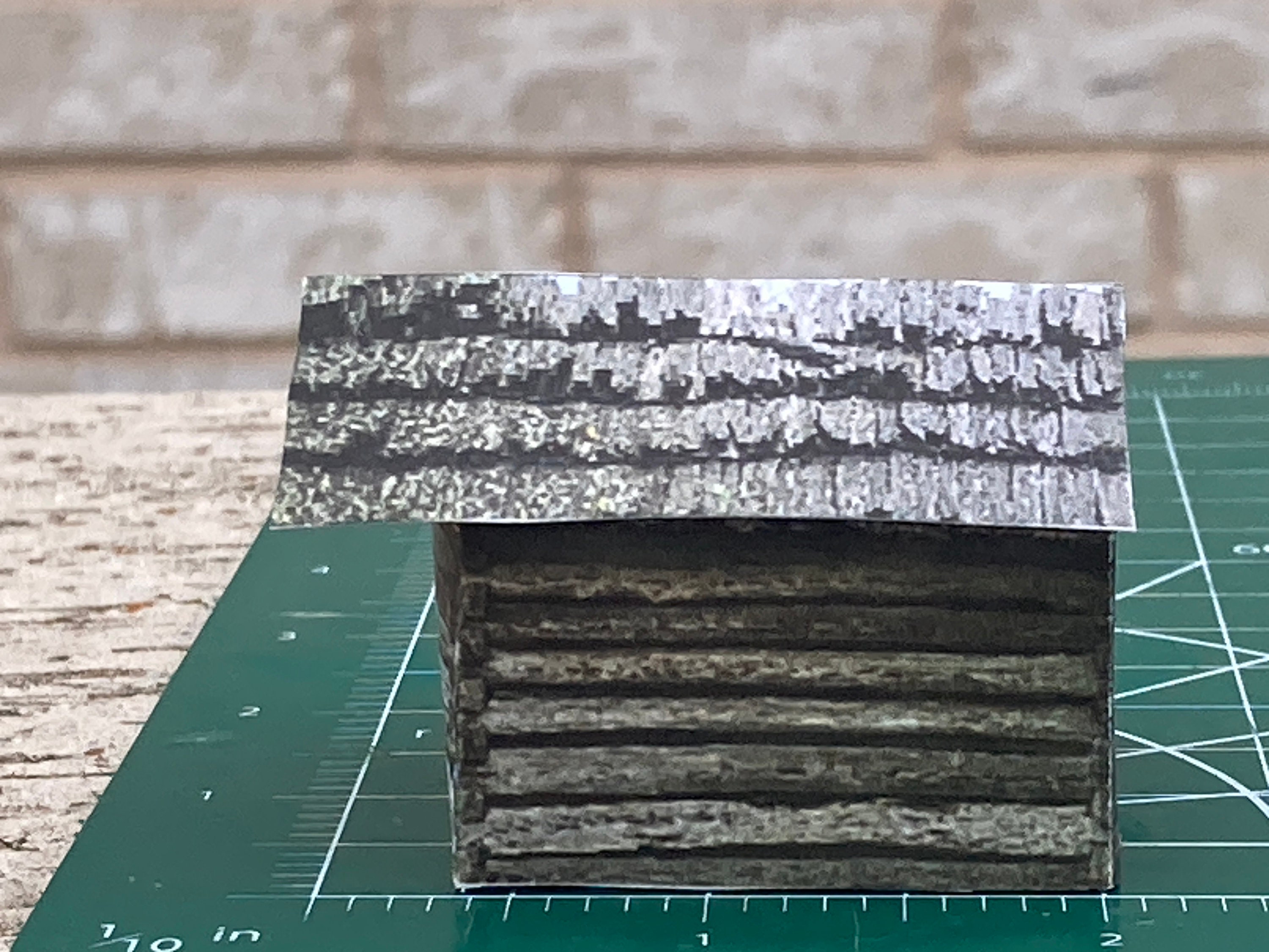 HO Scale Lawson Granary, Custom Built From Cardstock for School or ...