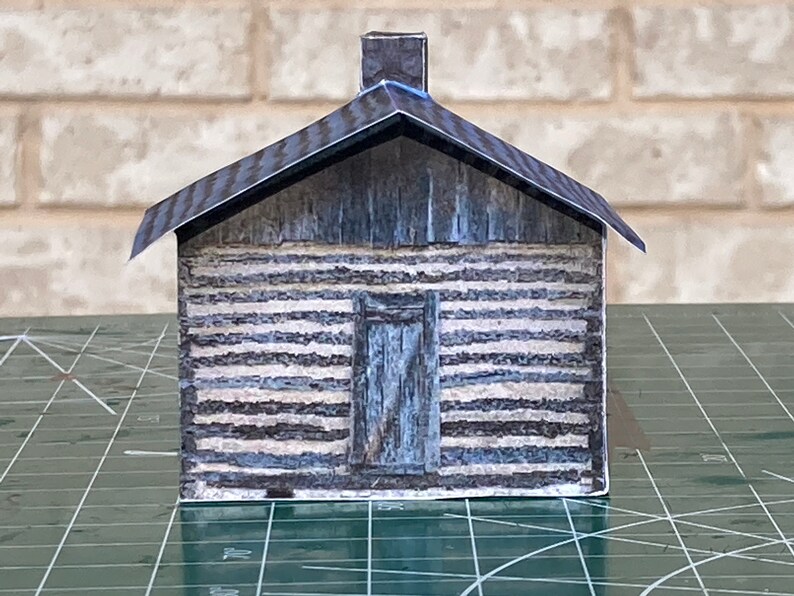 HO Scale Ferry Master's Log Cabin: Old West Miniature Model - Etsy