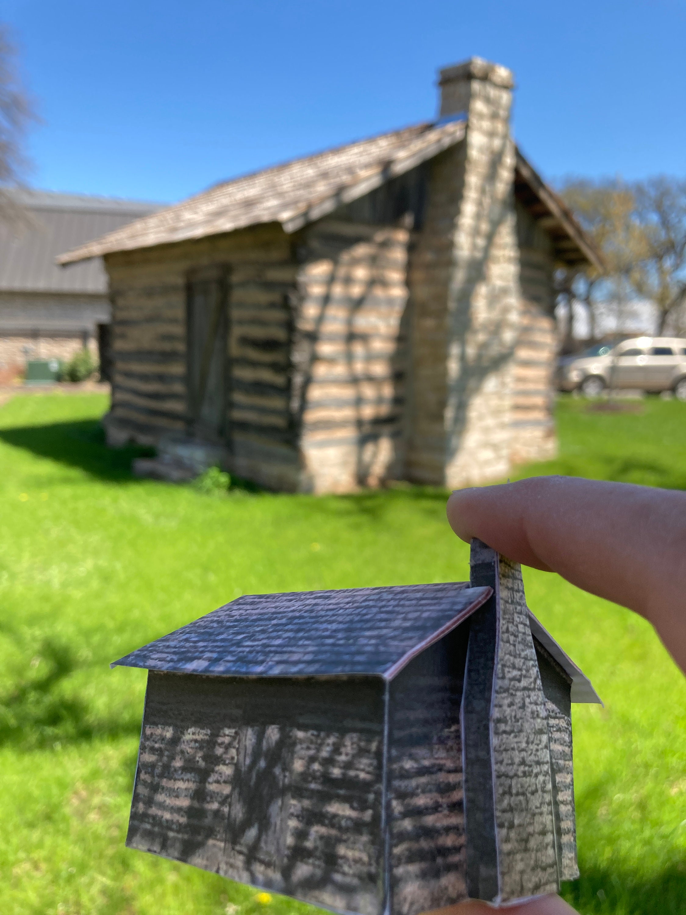 HO Scale Ferry Master's Log Cabin: Old West Miniature Model - Etsy